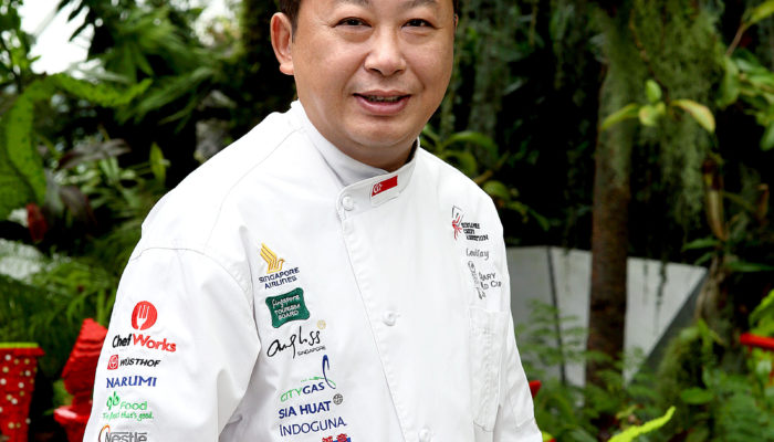 Louis Lay was Team Manager of the national culinary team from Singapore ...
