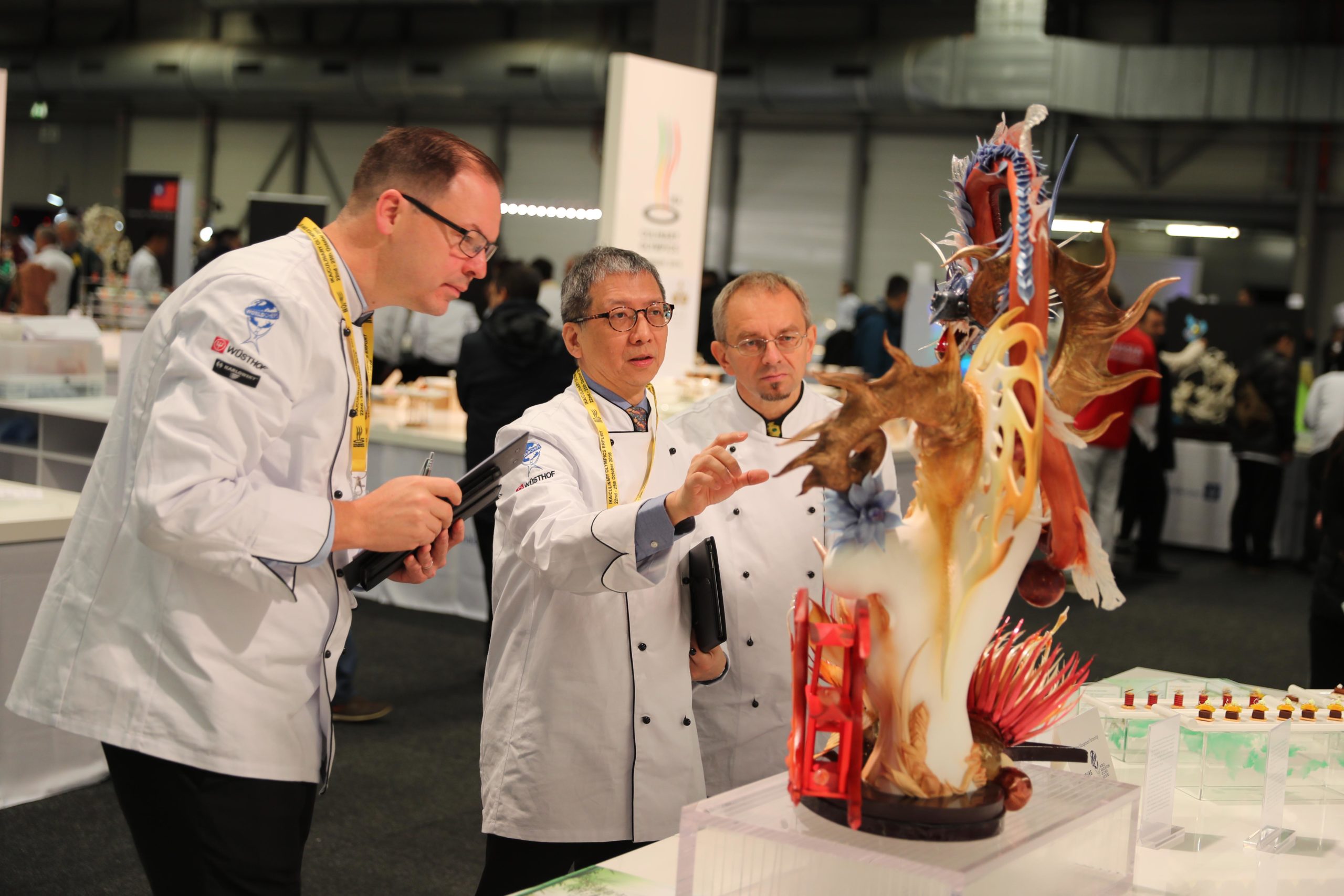 67 judges are awarding the points during the IKA/Culinary Olympics 2020 ...